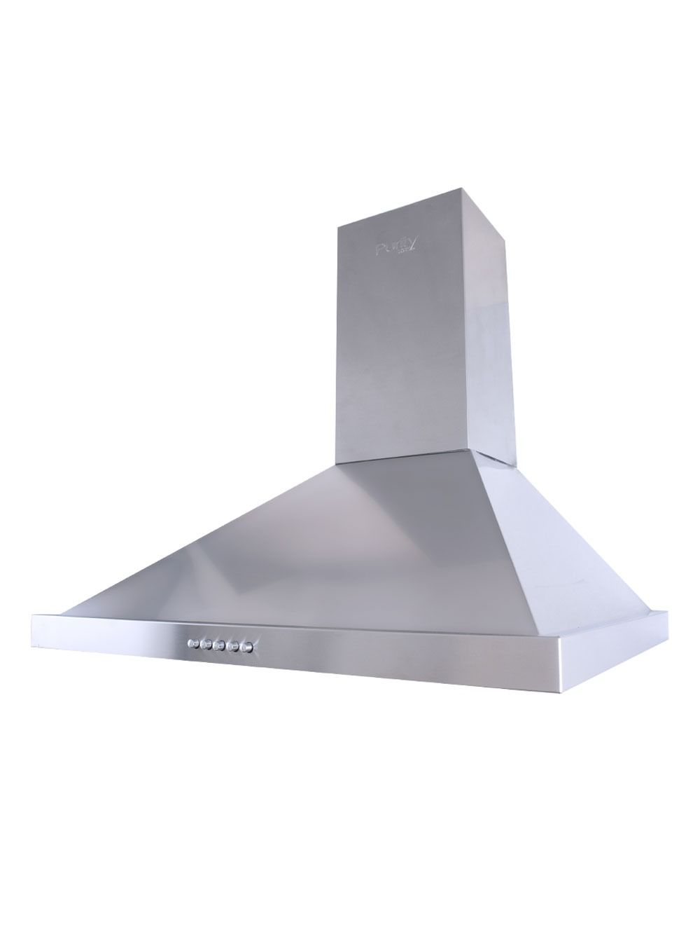 Purity Built-in Kitchen Hood 90 Cm Powerful 750 m³/h Suction - Silv