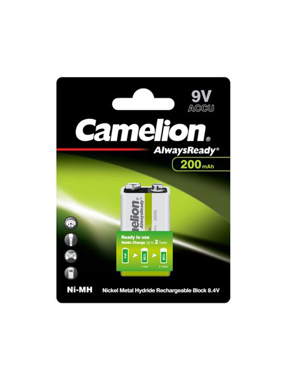 Camelion Battery 2000mAh 9V size NH| 2B Egypt