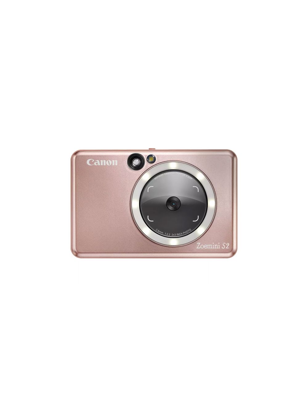 Canon Zoemini S2 Instant Camera Color Photo Printer - Rose Gold - Z
