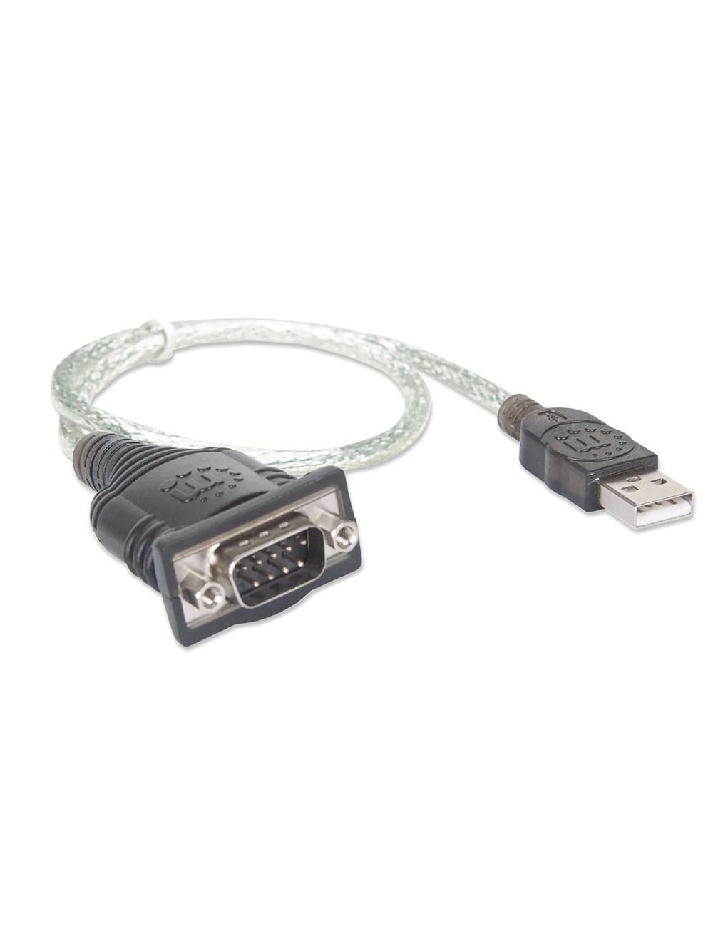 Manhattan USB to Serial Converter Connects One Serial Device to a USB ...