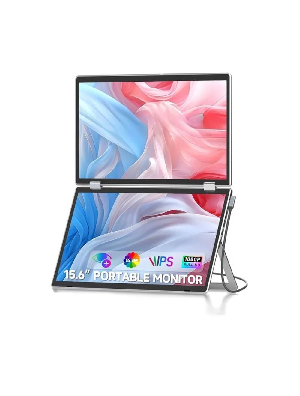 V2COM 15.6" Folding Portable Monitor for Laptop - M2| 2B Egypt