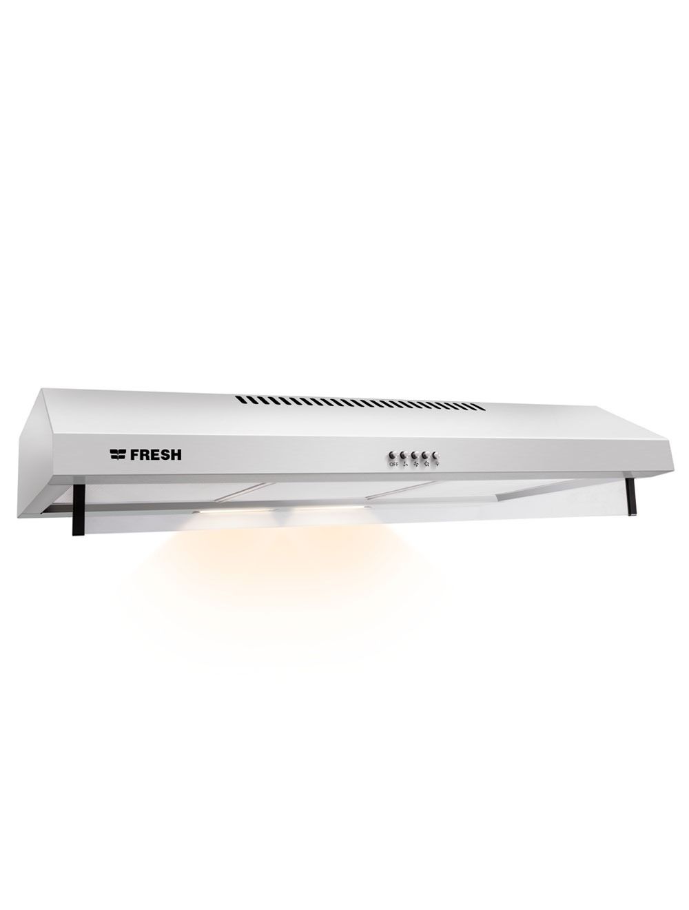 Fresh Cooker Hood 90 cm 400 cubic meters/hour - Stainless Steel - 21581 ...