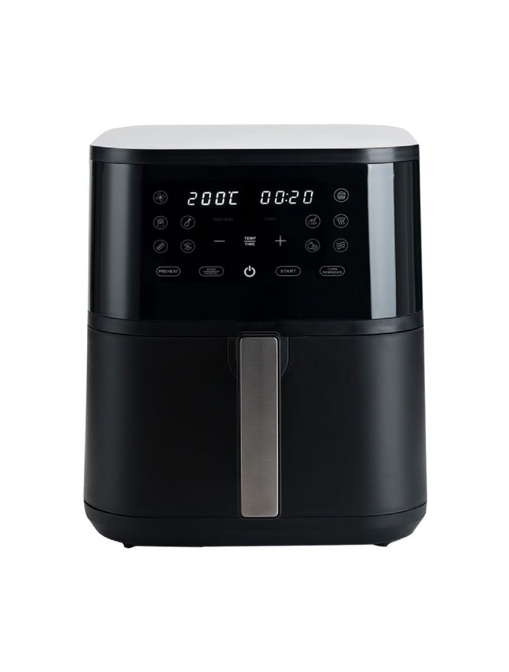 Benz Air Fryer Digital 1700 Watt - 8 litre - Stainless Steel - BAFB803 ...