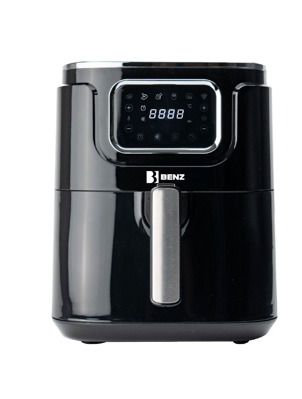 Benz Air Fryer Digital 1450 Watt - 5.5 litre - Stainless Steel ...