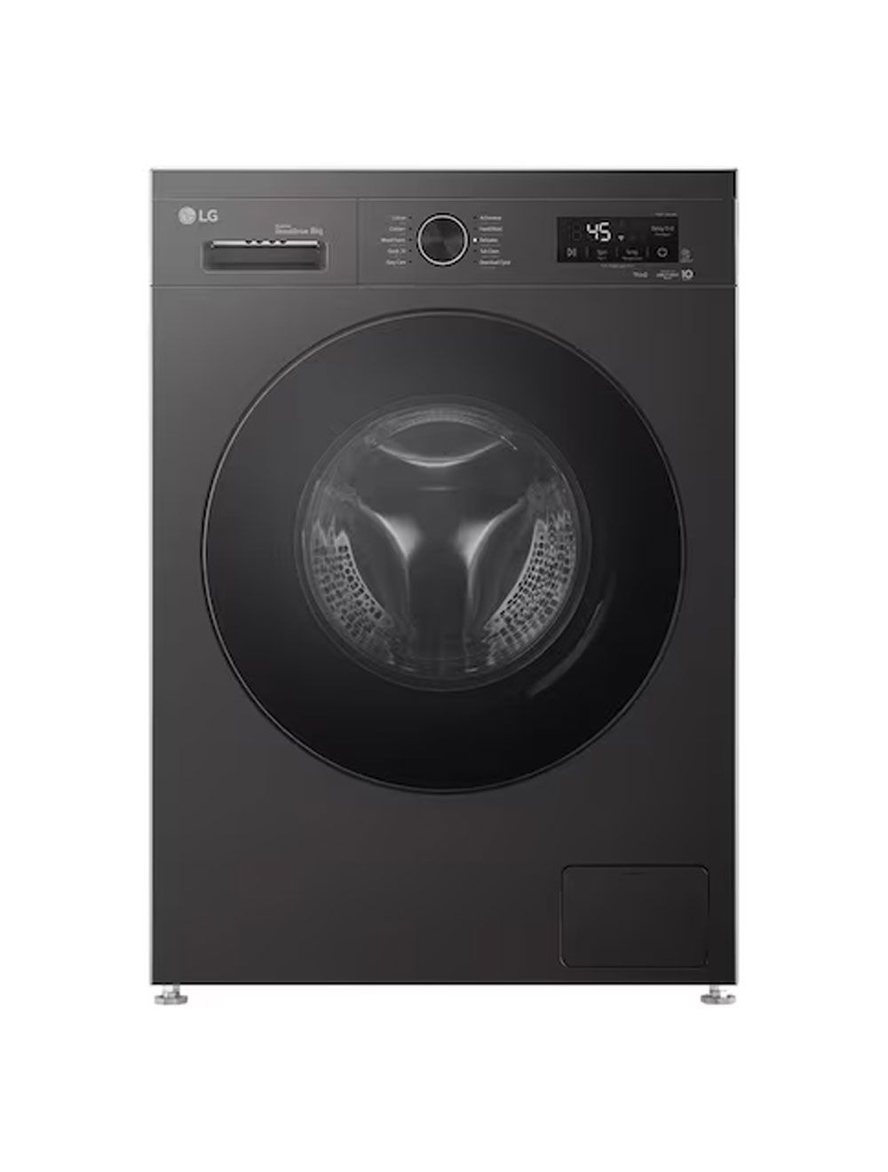 LG Washing Machine 8 kg Front Load 1400 RPM ThinQ (Wi-Fi) - Onyx Black ...