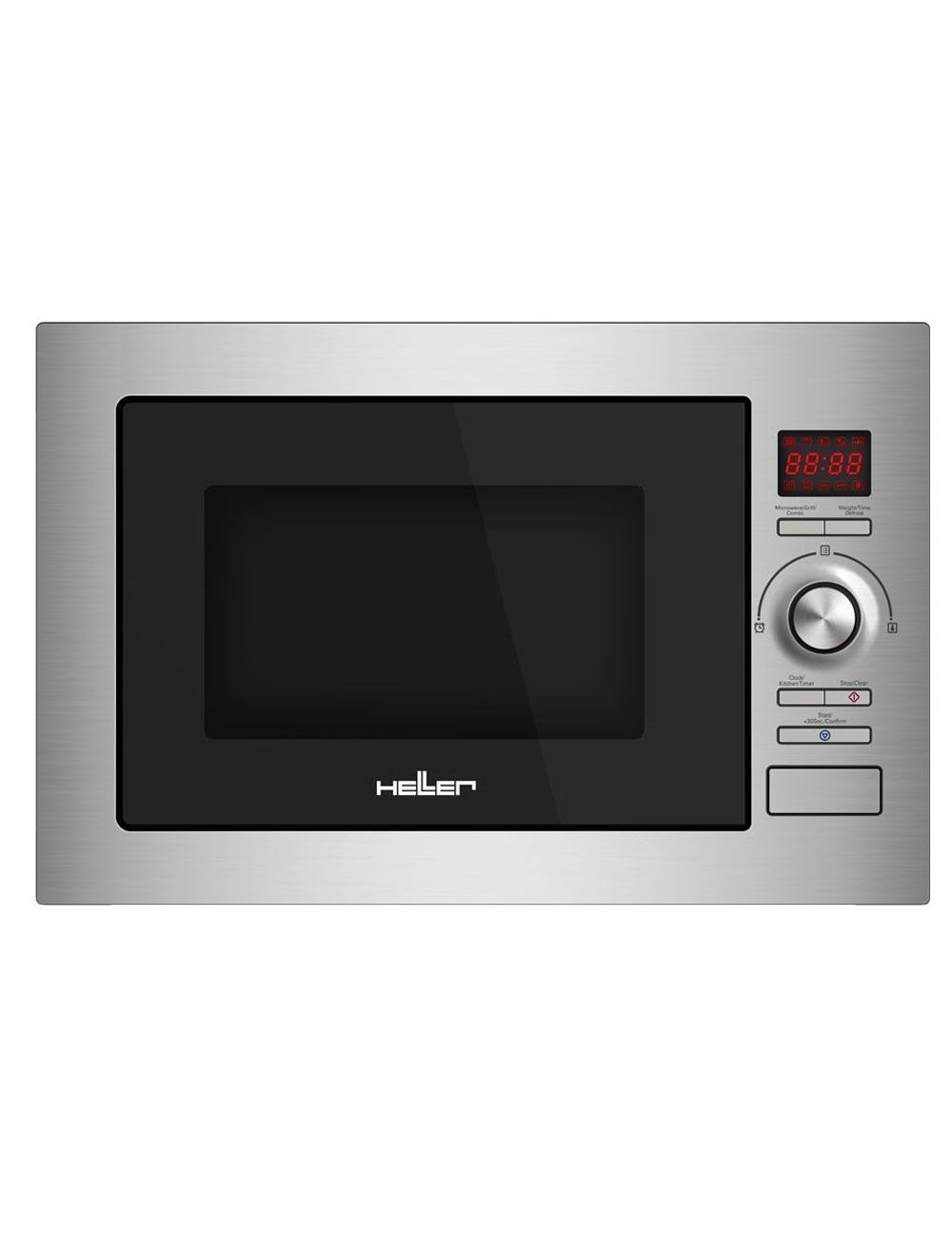 Heller Built-In Microwave Digital 25 Liter - 900 Watt - 8 Menus ...