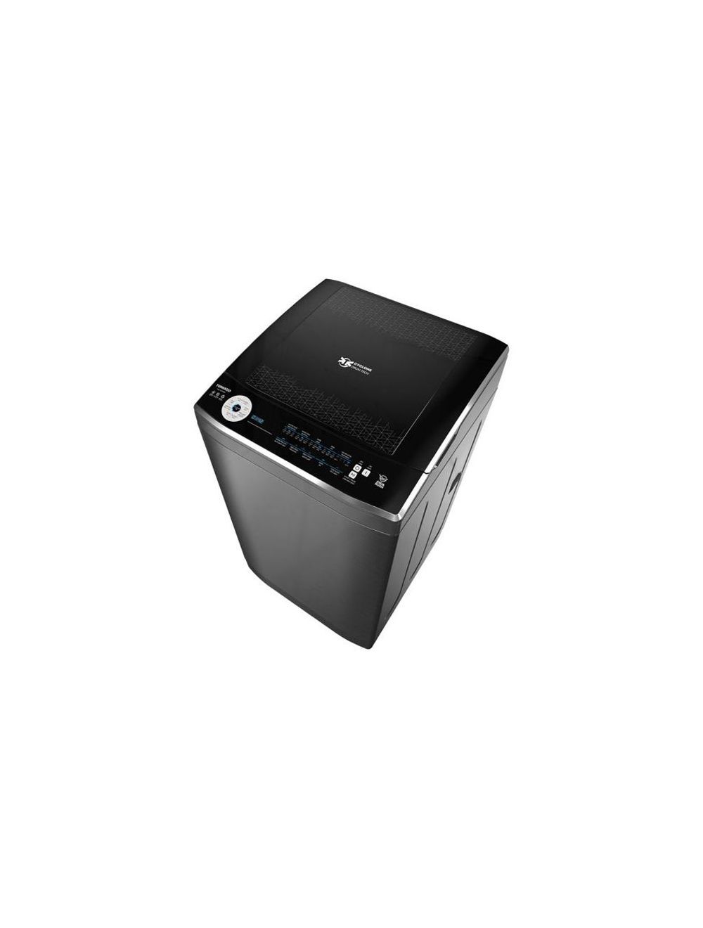 Tornado Washing Machine Top Automatic 11 Kg - Pump - Dark Silver ...