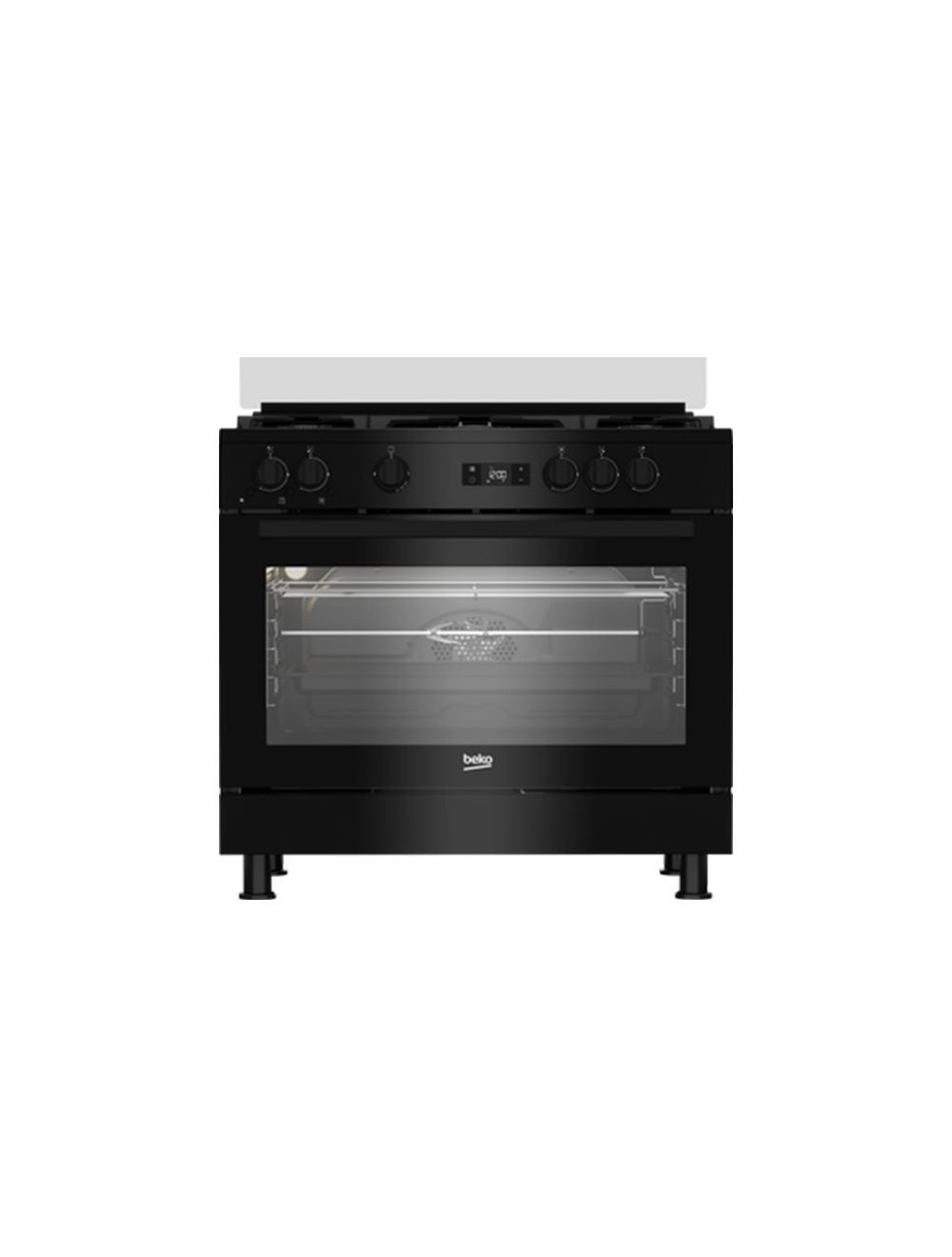 Beko Gas Cooker 5 Burners 90cm Full Safety Cooling Fan Cooking Fan ...