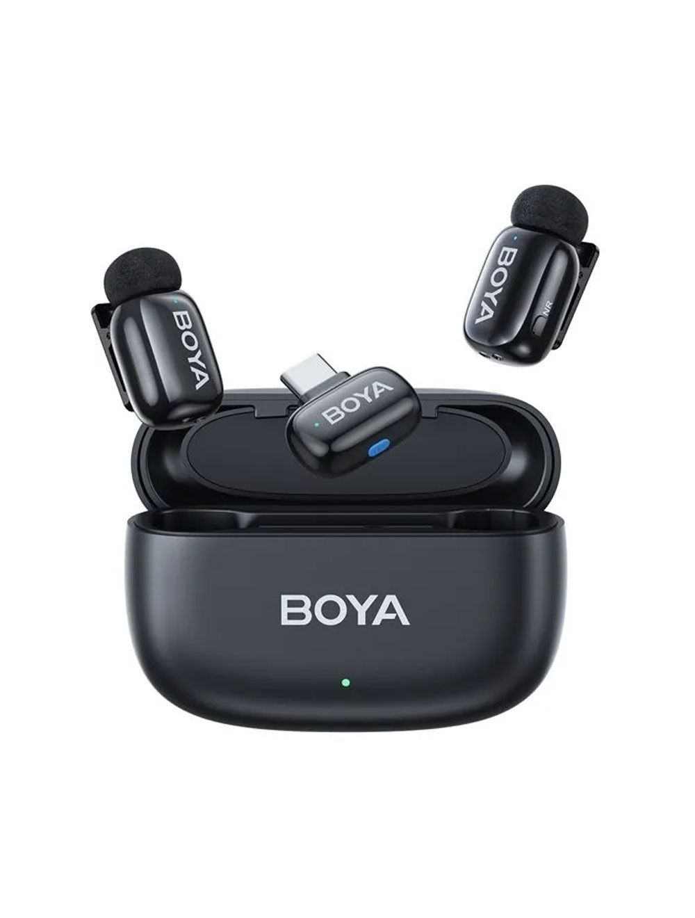 Boya Mini-14 Double + Case Type C Microphone - Black| 2B Egypt
