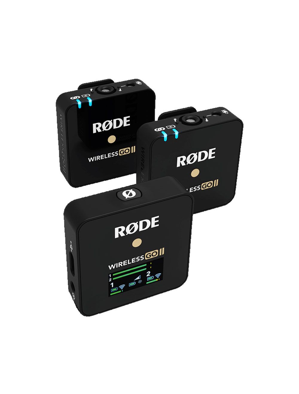 Rode WIGOII Dual-Channel Wireless Microphone System Transmitters ...