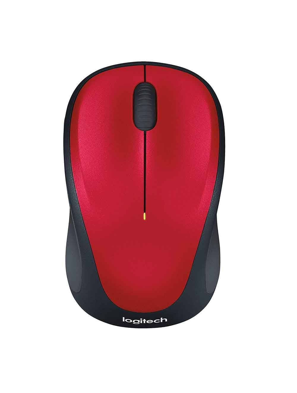 Logitech Wireless Mouse M235 - Red | 2B Egypt