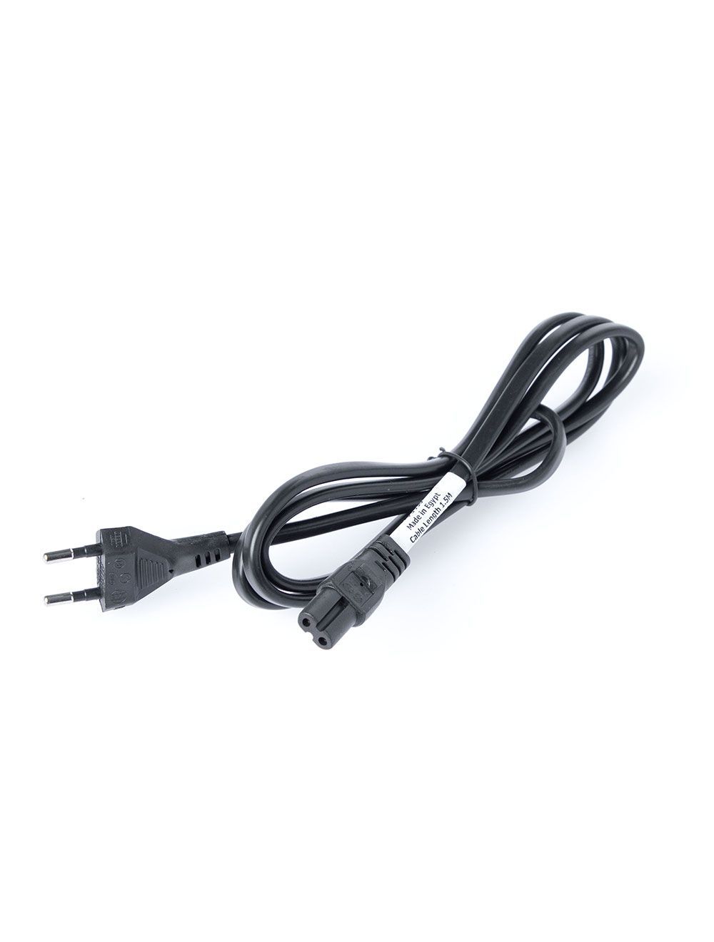 2B (PS930) Radio / TV Power Cable 1.5M 3.8 OD 0.75mm2 220/300v - Black ...