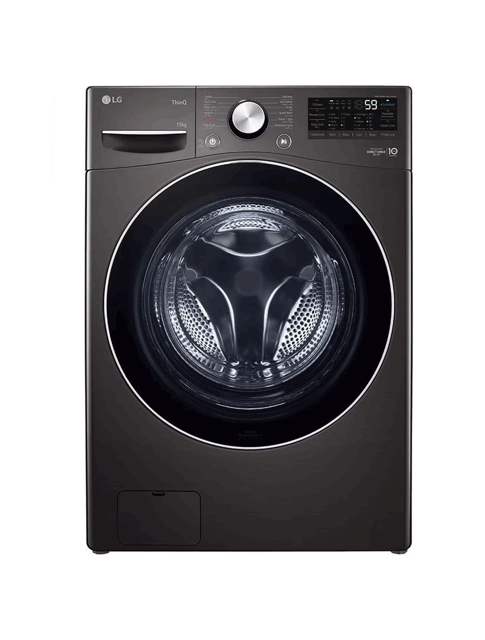 LG Washing Machine - 15Kg - Front Load Automatic - Inverter Motor ...