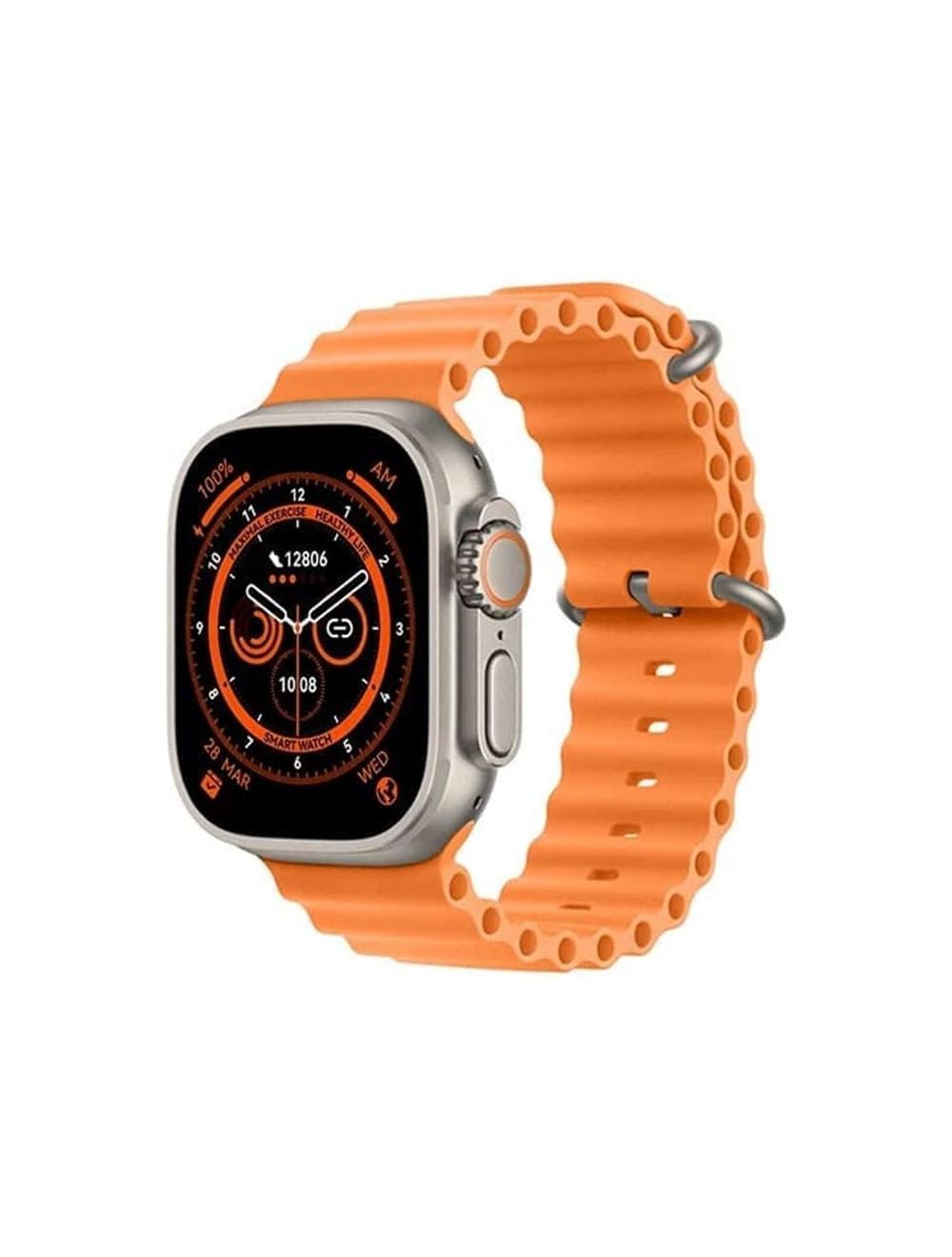 WX8 Ultra Smartwatch Multi function - Orange| 2B Egypt
