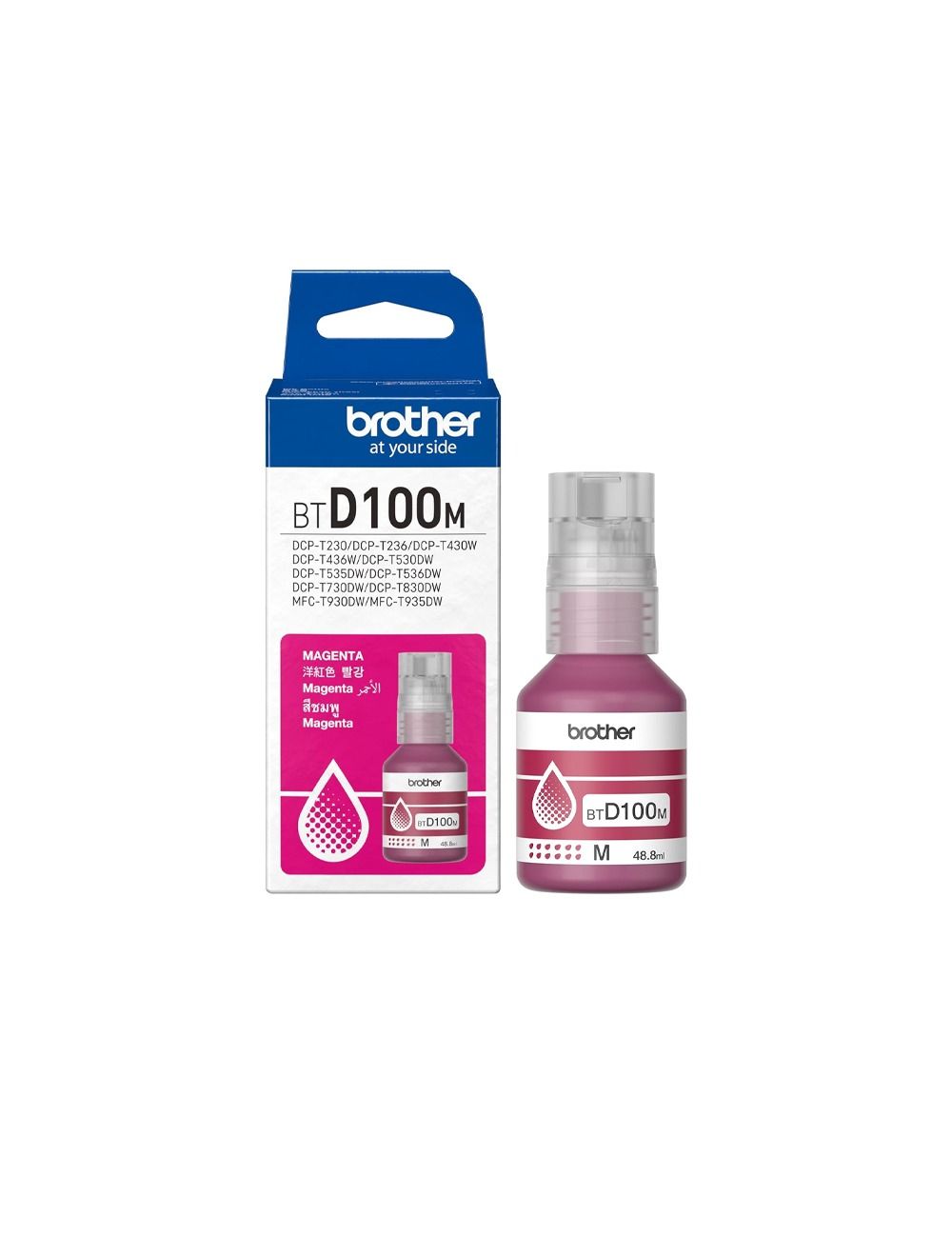 Brother Ink Bottle Magenta - BTD100M | 2B Egypt