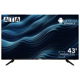 ATA TV 43 Inch FHD Monitor Smart Android Frameless - ATA43FLS | 2B Egypt