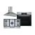 Bosch Built-In Hob Gas 5 Burner 90cm PCR9A5B90 + Built-in Serie 6 ...