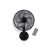 Tefal Silence Force Wall Fan 16 Inch 3 Speeds With Remote - Black ...