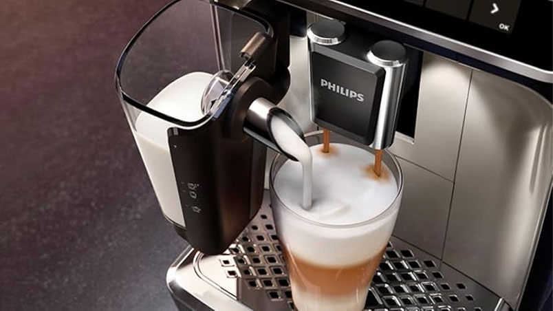 Philips Versuni 5400 Series Fully Automatic Espresso Machine Latte Go ...