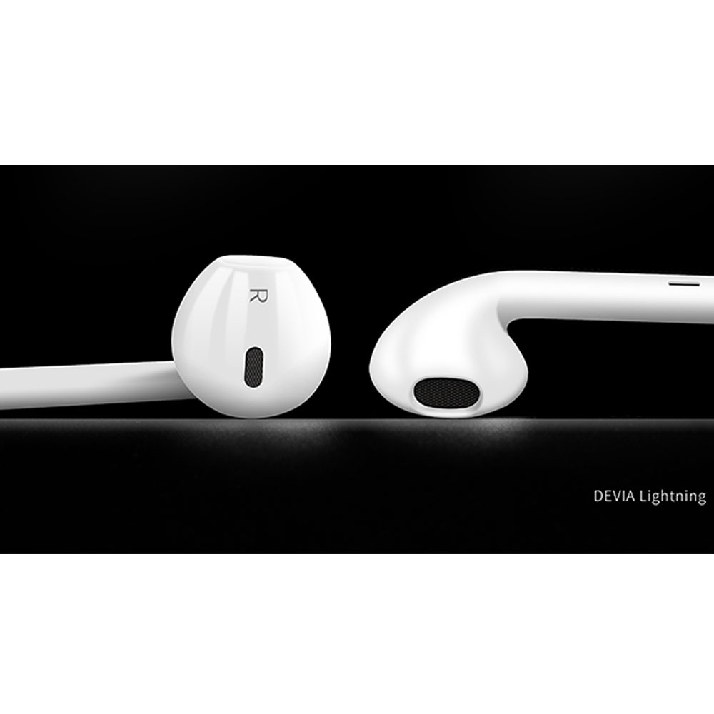 Devia Smart Wired Earphone with Remote and mic for iPhone (Lightning ...