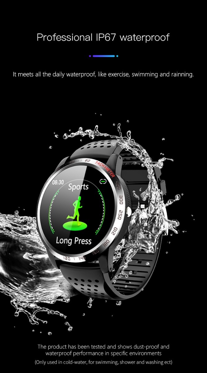 W3 Smart Watch Bluetooth Call Blood Pressure Heart Rate Fitness Tra